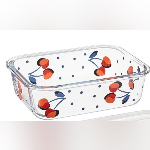 kate spade | Dining | Kate Spade Lenox Cherry Dot Food Storage ...